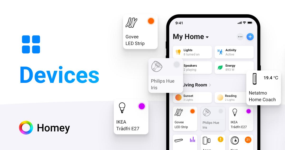 Devices | Homey